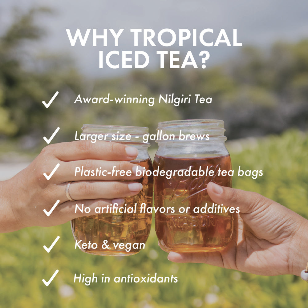 Passionfruit Iced Tea – Tea Chest Hawaii