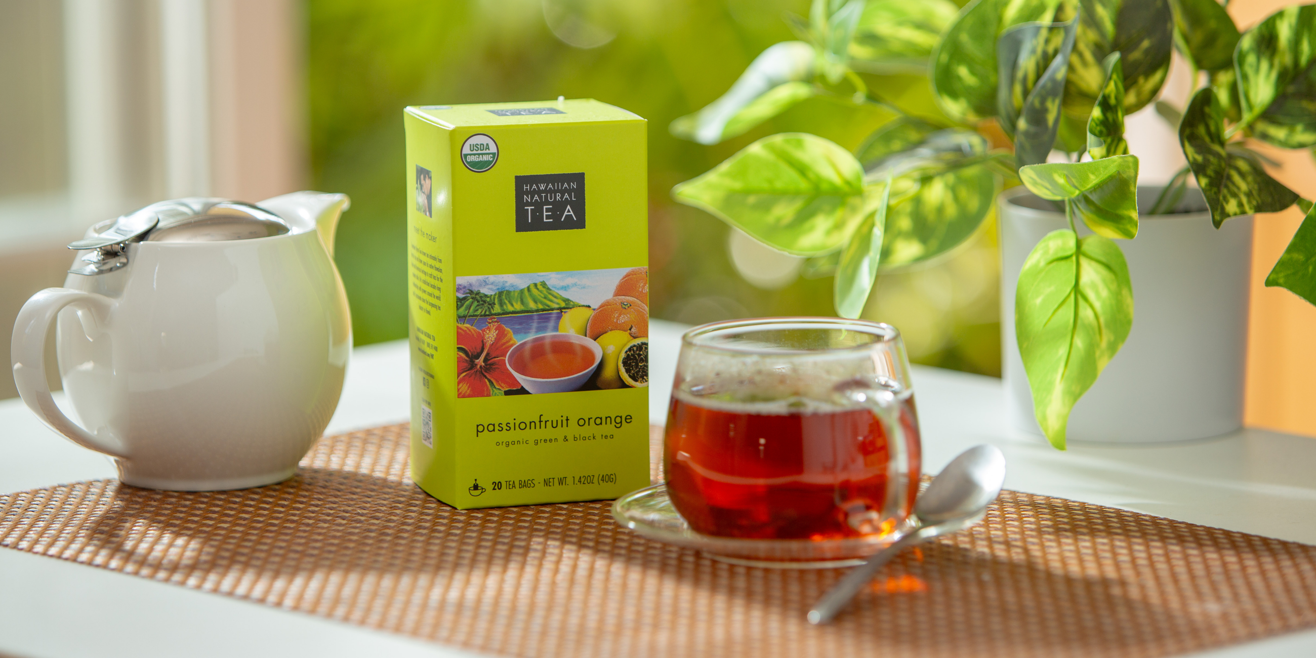 Tea Chest Hawaii: Fresh Hawaiian Teas·Organic·Hot Tea·Iced Tea